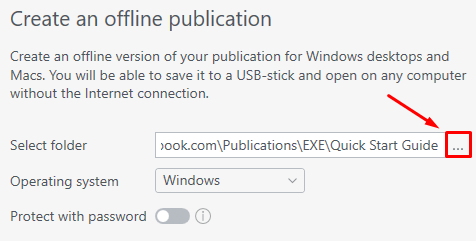How to create a publication for offline usage | FlippingBook