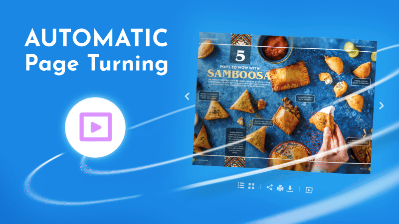 FlippingBook Online Update: Automatic Page Turning