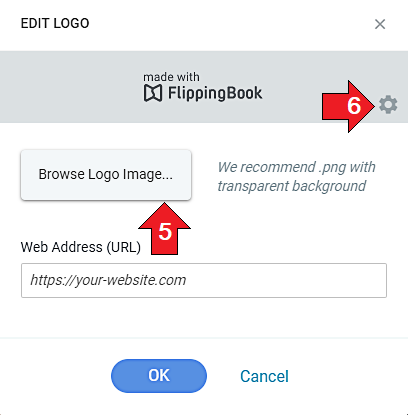 How to brand your flipbook with your logo? | FlippingBook