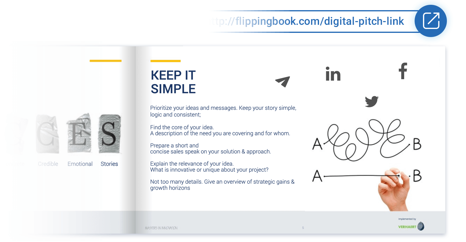 Online Pitch Maker | FlippingBook