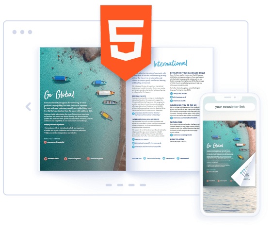 Professional Online Newsletter Maker | FlippingBook